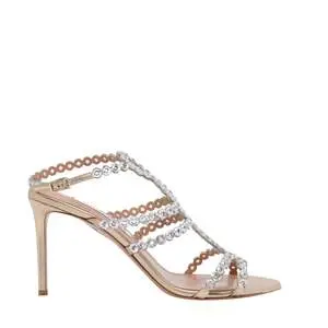 AQUAZZURA Mooncrush Sandals - Gold