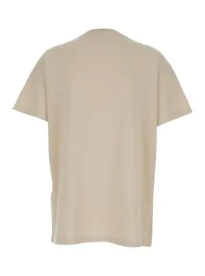 MAISON MARGIELA Cotton Logo Print T-shirt - Multicolor