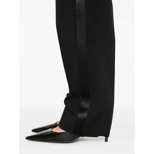 Giorgio Armani Tailored Satin-trim Trousers