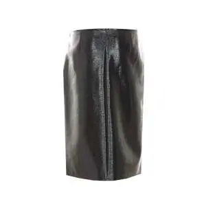 COURREGES Vinyl Knee-length Skirt