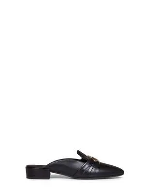 FERRAGAMO Corby Mules With Gancini Ornament - Multicolor