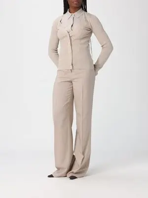 Max Mara Polo Cardigan In Virgin Wool