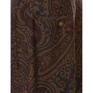 Etro Paisley Motif Pants