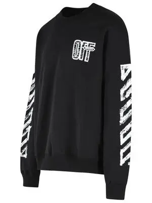 Off-White Motion Arrow' Cotton Sweatshirt
