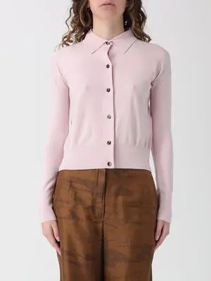 Max Mara Virgin Wool Polo Cardigan