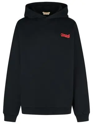 Marni Cotton Sweatshirt - Black