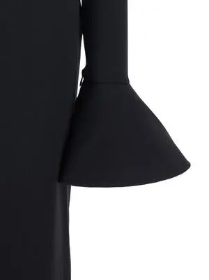 Solace London Anica Floor-length Dress - Black