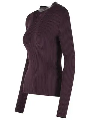 COURREGES Viscose Blend Sweater - Multicolor
