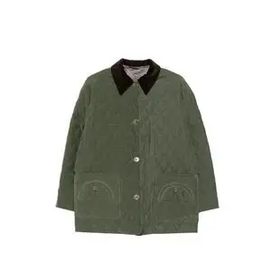 BLAZÉ MILANO Quilted Corduroy Jacket - Green