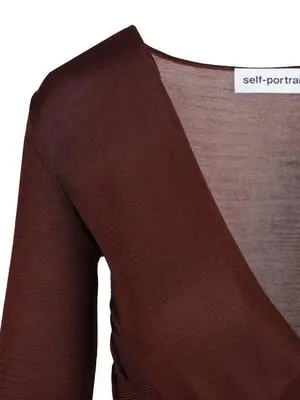 SELF-PORTRAIT Knitted Bodysuit