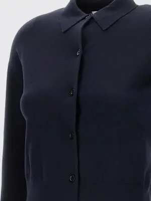 Max Mara Polo Cardigan In Virgin Wool