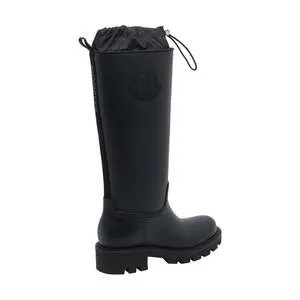 Moncler Kickstream High Rain Boots - Black