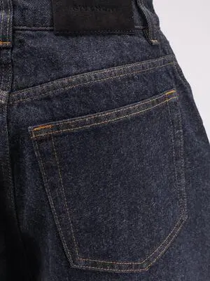 Givenchy Twisted Dark Denim Jeans
