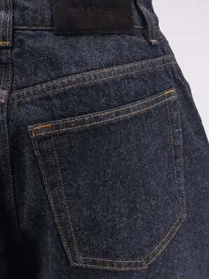 Givenchy Dark Wash Twisted Jeans - Blue