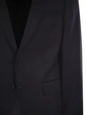 BOSS Slim Fit Blazer In Virgin Wool Serge