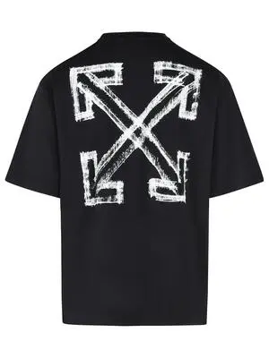 Off-White Motion Arrow' Cotton T-shirt