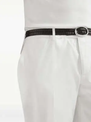 Brunello Cucinelli Dyed Trousers - White