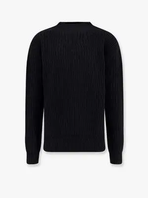Rick Owens Fisherman Round Neck Virgin Wool Sweater - Multicolor