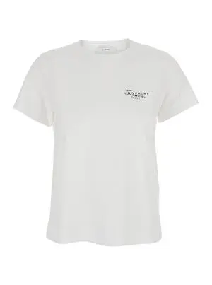 Givenchy T-shirt With Logo On Front And Back For