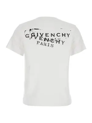 Givenchy T-shirt With Logo On Front And Back For