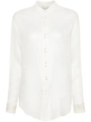 FORTE_FORTE Oversized Cotton And Silk Blend Shirt