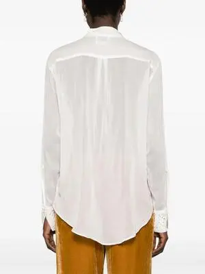 FORTE_FORTE Oversized Cotton And Silk Blend Shirt