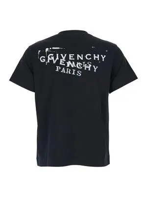Givenchy T-shirt With Logo On Front And Back For