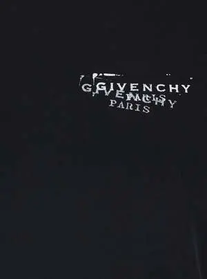 Givenchy T-shirt With Logo On Front And Back For - Black