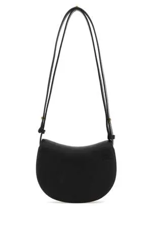 Burberry Leather Mini Rocking Horse Shoulder Bag - Black