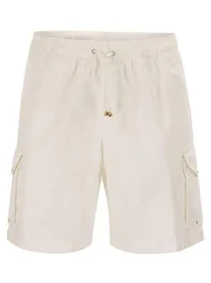 Brunello Cucinelli Bermuda Shorts - White