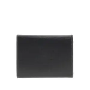 JIL SANDER Leather Mini Wallet - Black