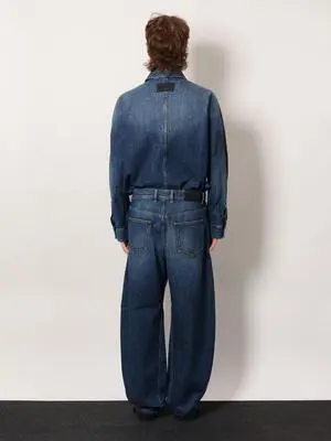 Givenchy Twisted Stone-washed Denim Jeans
