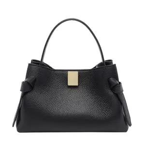 Yuzefi Mini Gyoza Handbag - Black
