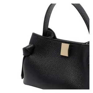 Yuzefi Mini Gyoza Handbag - Black