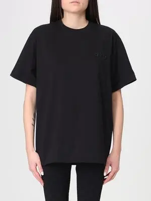 Gucci Oversized Cotton T-shirt With Horsebit - Black