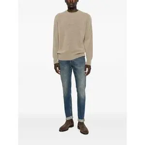 Avant Toi Knitted Pullover - Cream