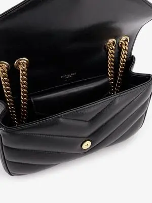 Saint Laurent Loulou Leather Shoulder Bag - Multicolor