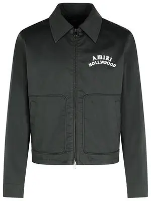 Amiri Hollywood' Cotton Jacket - Black