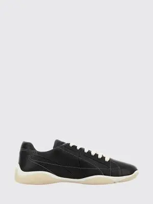 Prada Nappa Leather Sneakers - Black