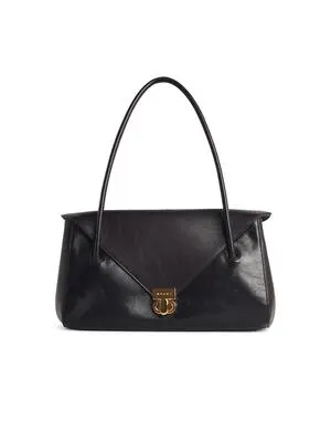 Marni East West Leather Bag - Brown