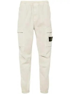 Stone Island Cargo Pants In Organic Cotton