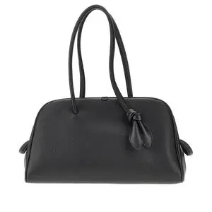 Jacquemus Grained Leather Turismo Bag - Black