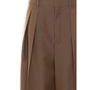 Saint Laurent Wool And Mohair Pants