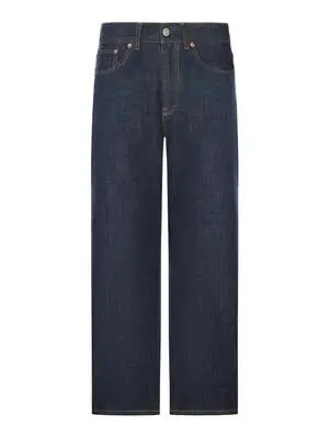 Our Legacy Third Cut Jeans In Cotton Denim - Blue