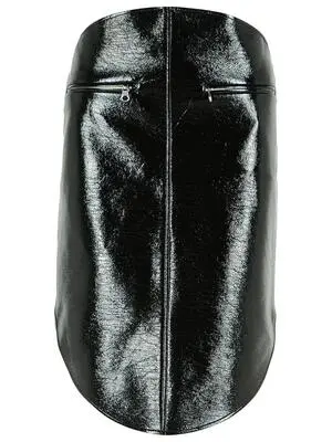 COURREGES Cotton Blend Skirt - Black