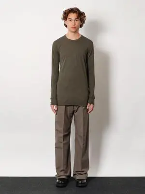 Rick Owens Basic Ls T Viscose Blend T-shirt