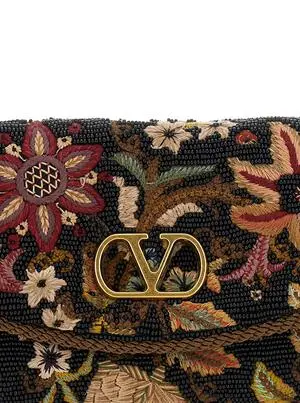 Valentino Garavani Silk Shoulder Bag