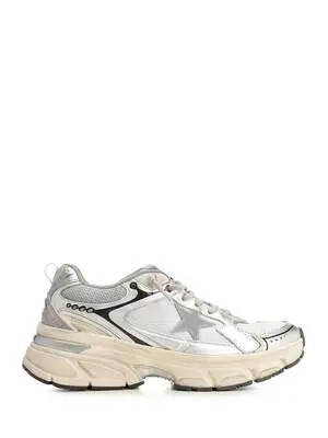 GOLDEN GOOSE Lightstar Sneaker - Silver