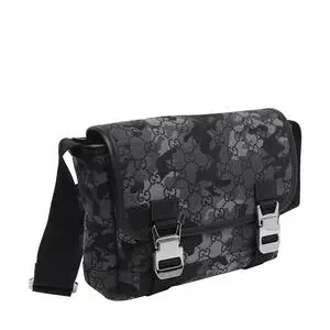 Gucci Small Gg Canvas Crossbody Bag
