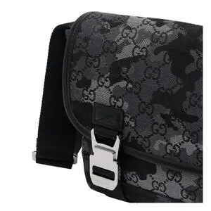 Gucci Small Gg Canvas Crossbody Bag